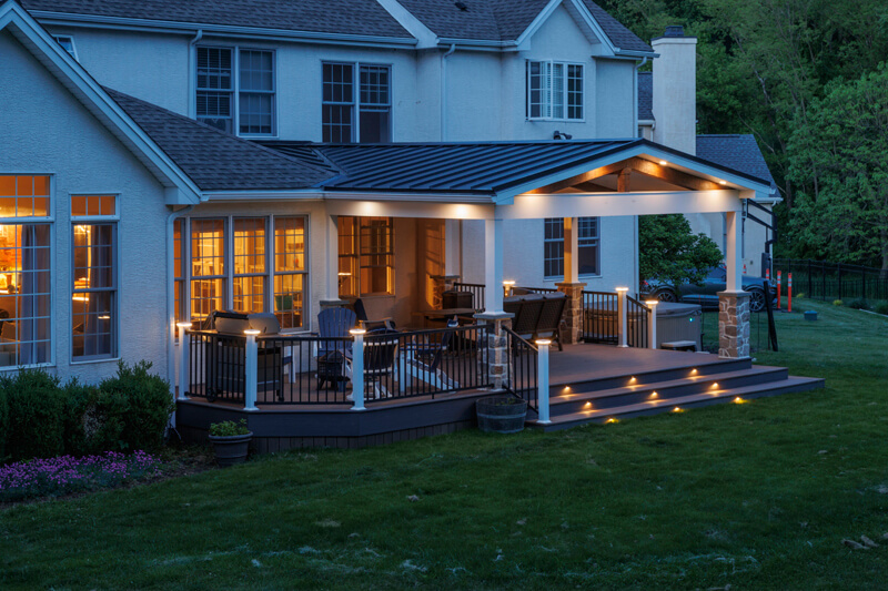 Project 1 | Deckcraft Plus | Traditional Wood Deck | Honey Brook,